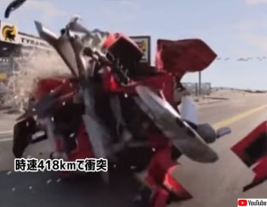 時速418kmの衝撃！速度別7段階に分けたベンツの衝突実験シミュレーション - デイリーニュースオンライン