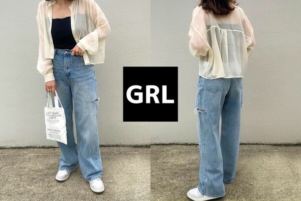 今、はきたい形！流行りの「サイドカットデニム」は【GRL】がおすすめ！(1ページ目) - デイリーニュースオンライン