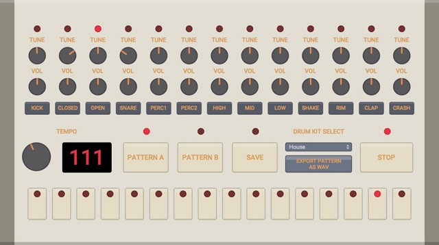 ブラウザでリズムマシンの名機たちを再現したサイト「HTML5 Drum Machine」 - デイリーニュースオンライン